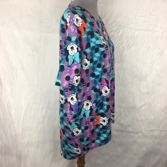 LuLaRoe | Tops | New Lularoe Disney Minnie Mouse Irma Tunic Top | Poshmark